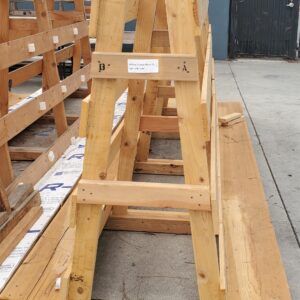 Skeleton Crates | Open Slat Wooden Crates | BlueRose Packaging