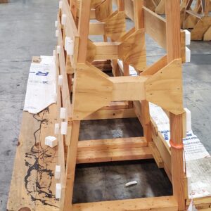 Skeleton Crates | Open Slat Wooden Crates | BlueRose Packaging