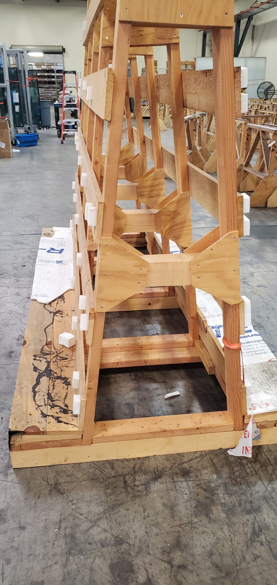 Skeleton Crates | Open Slat Wooden Crates | BlueRose Packaging